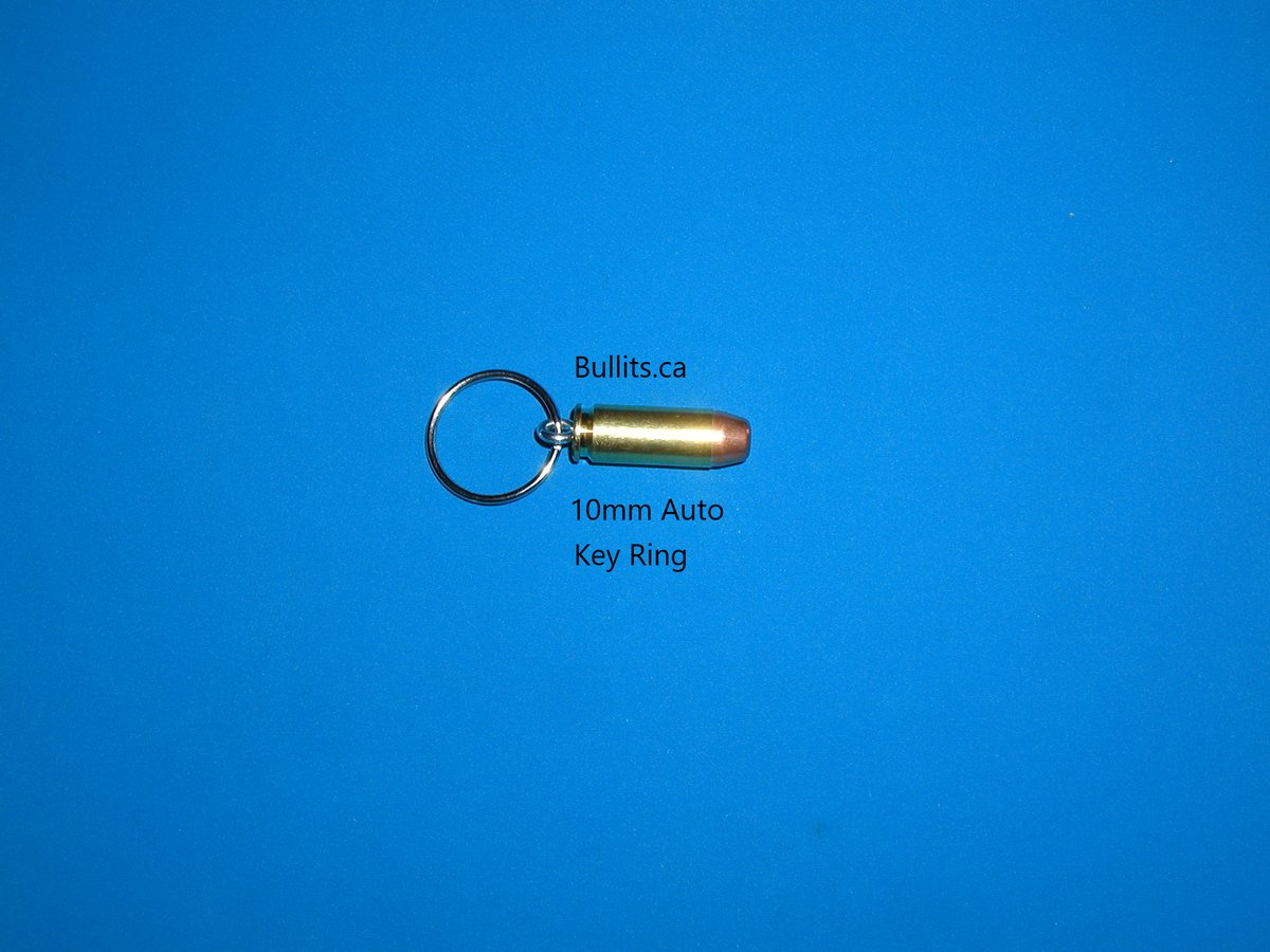 Key Ring: 10mm Auto – Bullits.ca